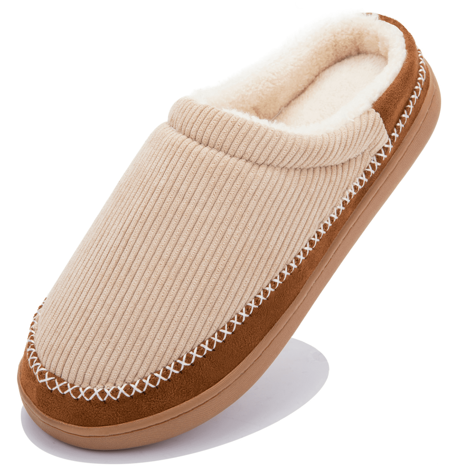 NeedBo Men's Slippers Memory Foam House Slippers for Men Indoor Outdoor ...