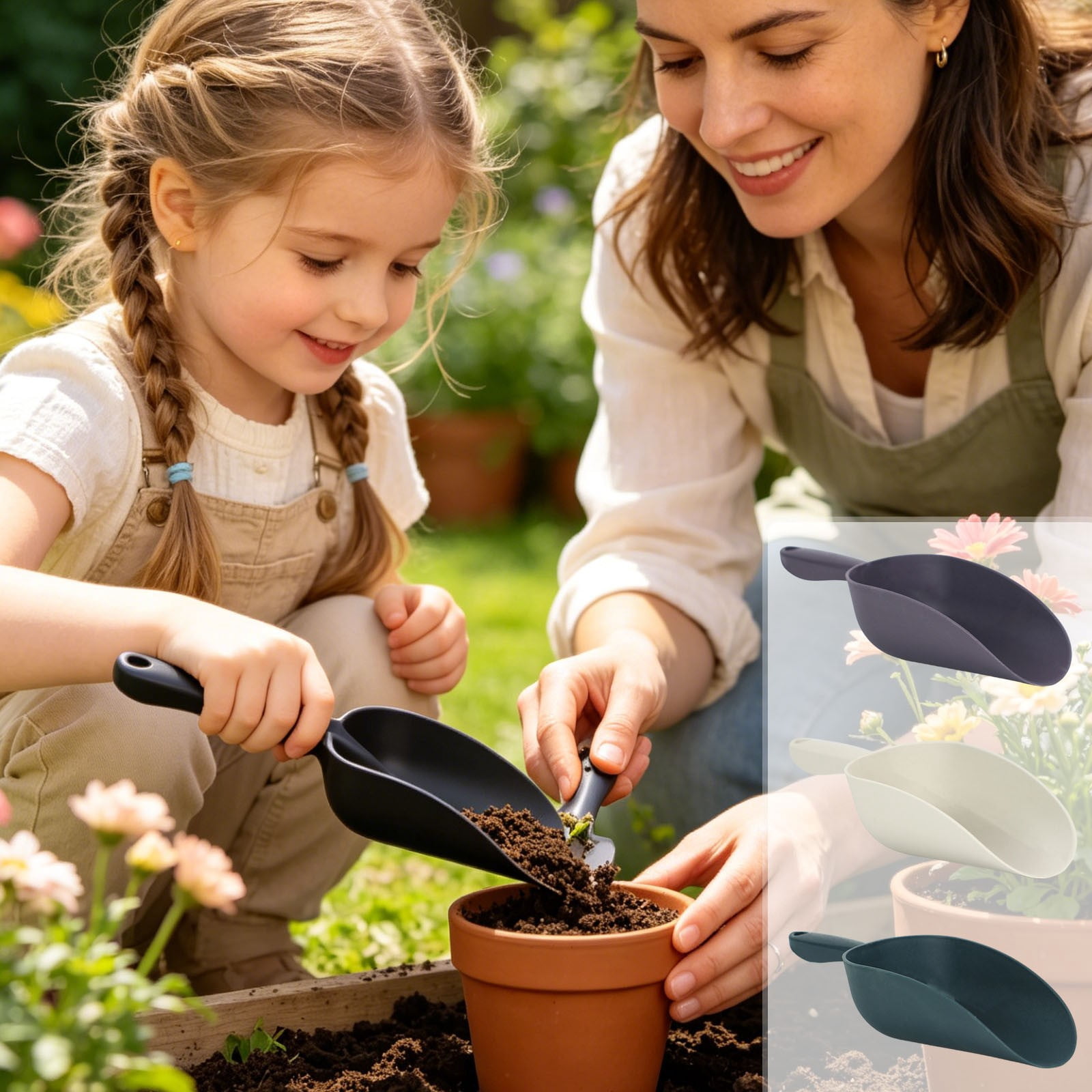 Needhelp Home Garden Flower Pot Saucer Thickened Round Plastic Water ...