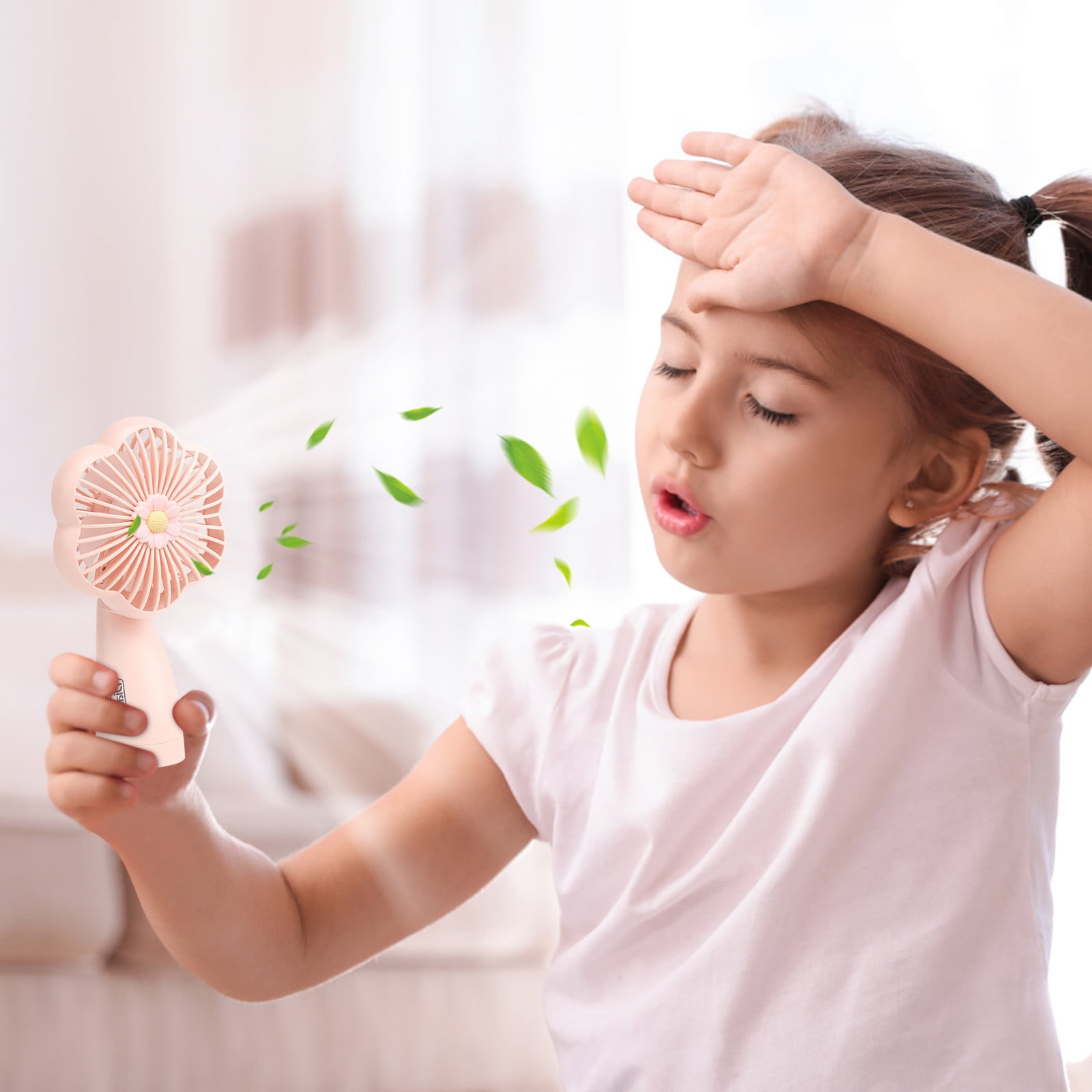 Needhep 3 Speeds Personal Small Hand Fan,Portable Electric Fan, High ...