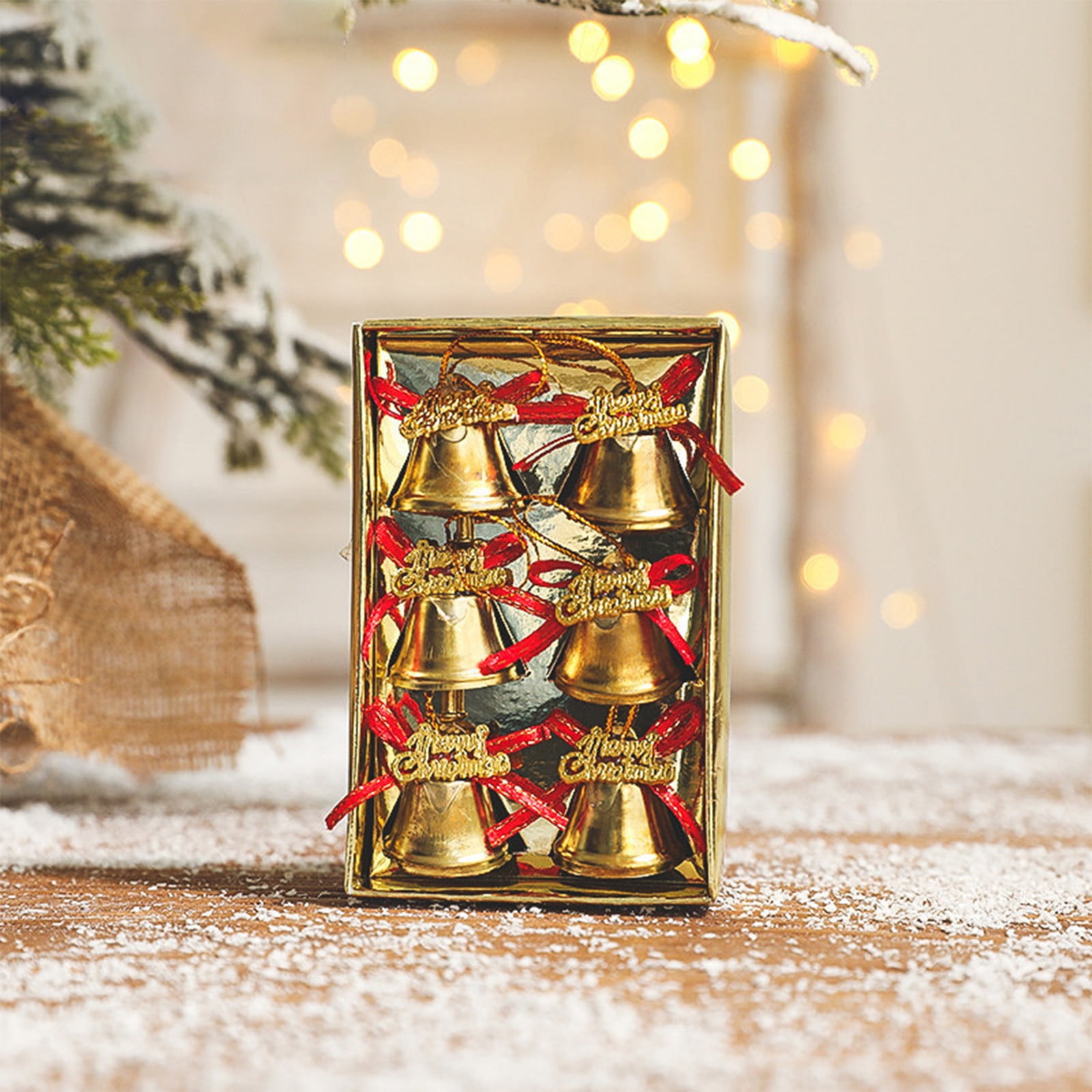 Needhep Bells For Christmas Decorations, Bells Christmas Tree Pendant ...
