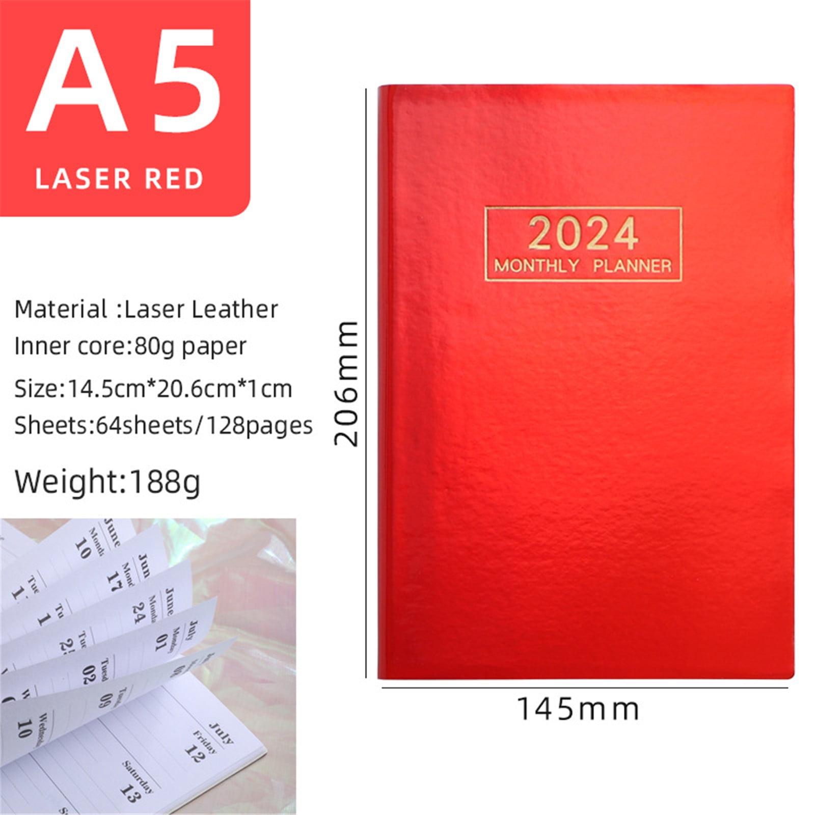 Needhep Children Notebook Color A5 Student Diary Small Journal Notebook ...