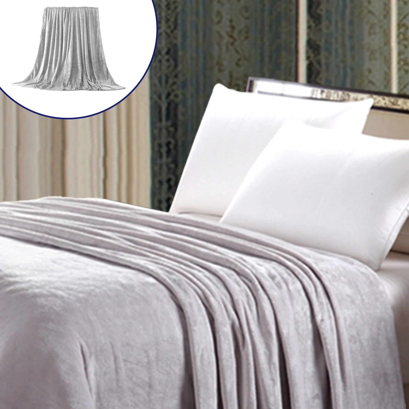 Needhep Christmas Facecloth Blanket Queen Lightweight Blanket,Thin ...