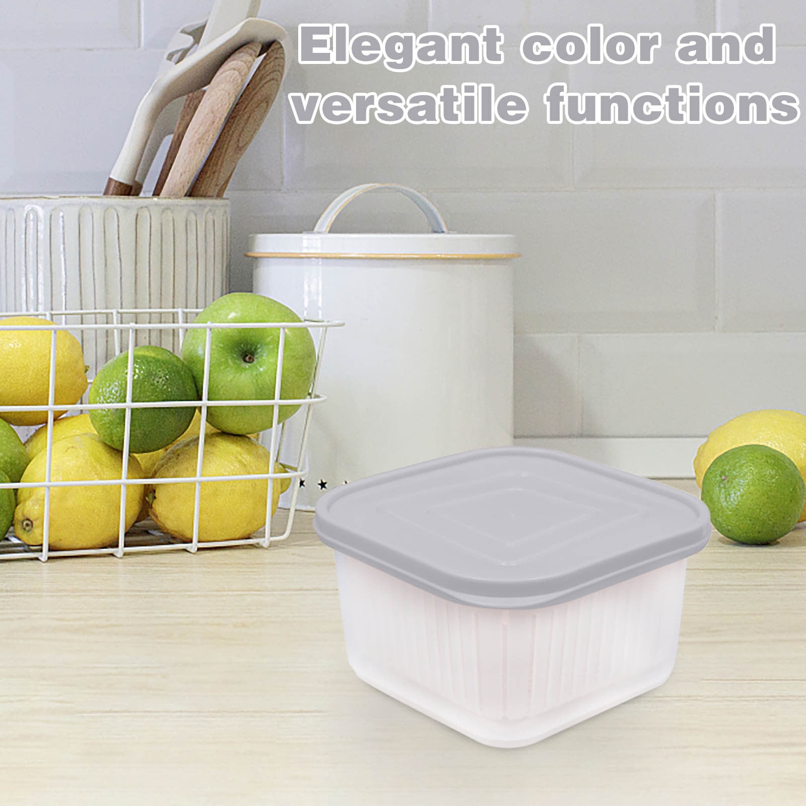 Needhep Clear Stackable Large Plastic Storage Containers Multi-Purpose ...