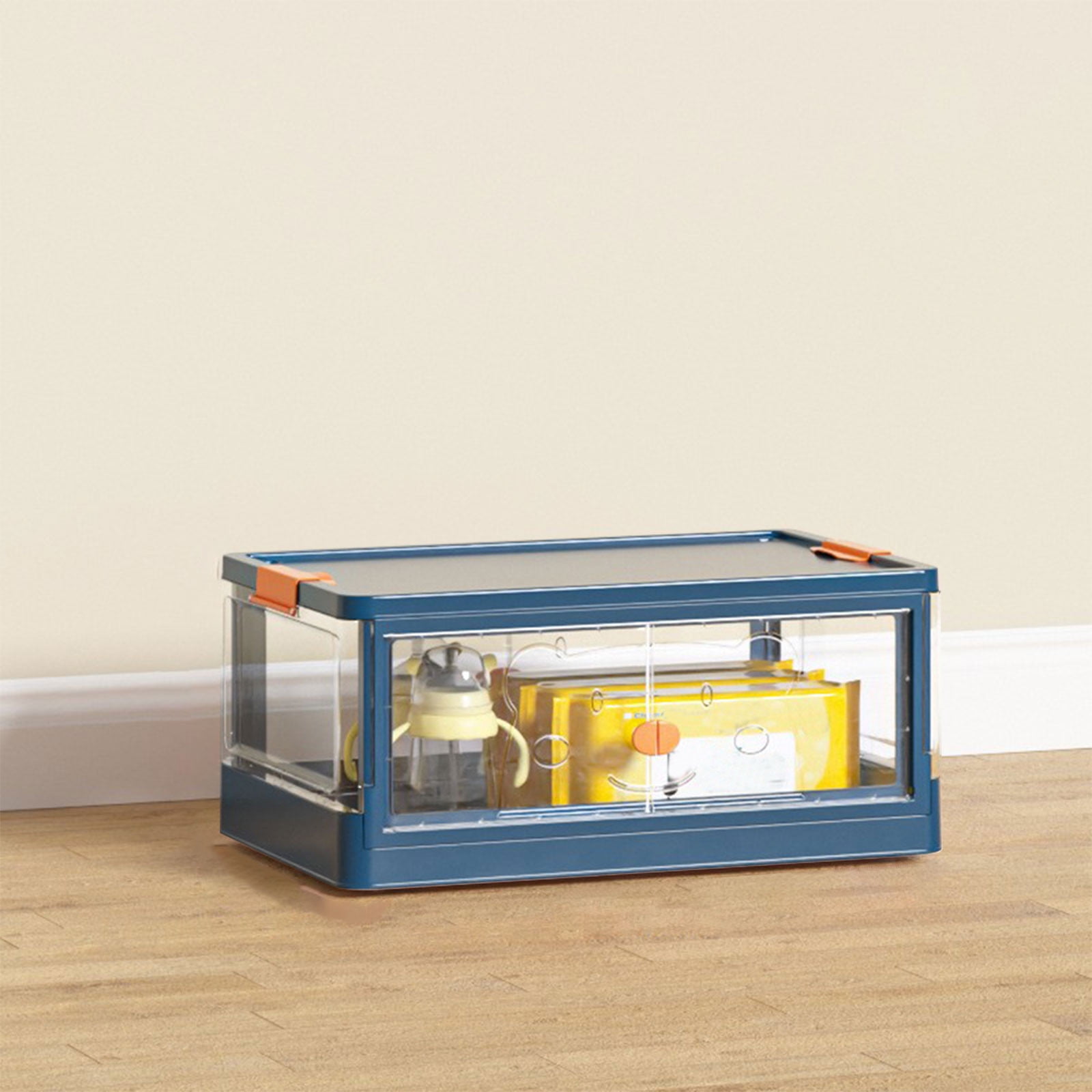 Needhep Multi-Purpose Stackable Plastic Storage Bins With Lids Multi ...