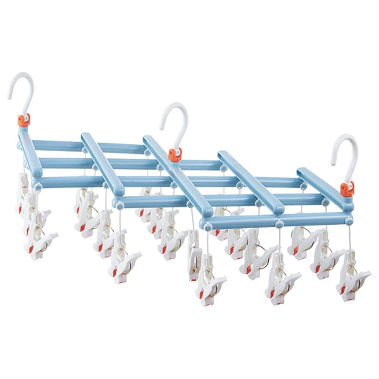 Needhep Multifunctional Magic Hangers, Plastic Hangers Without Notches ...
