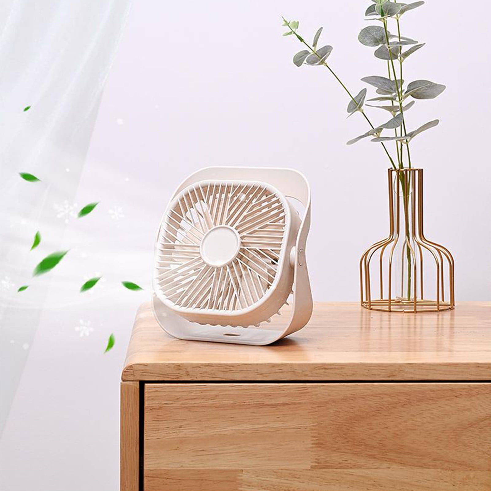 Needhep Oscillating Pedestal Fan,Fans Portable, Small Table Fans For ...