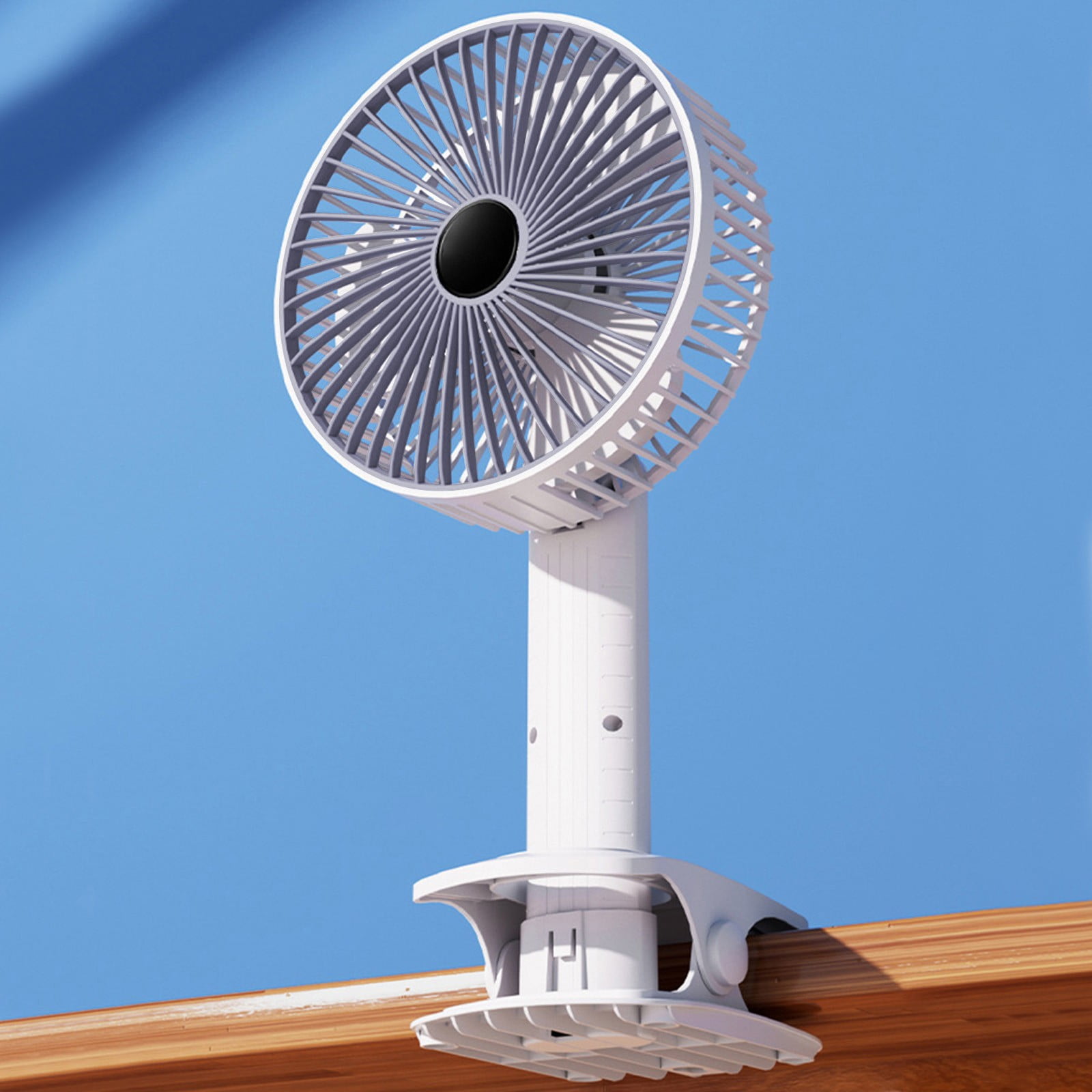 Needhep Personal Quiet Table Fan,Bedroom Window Fan, Small Fan Portable ...
