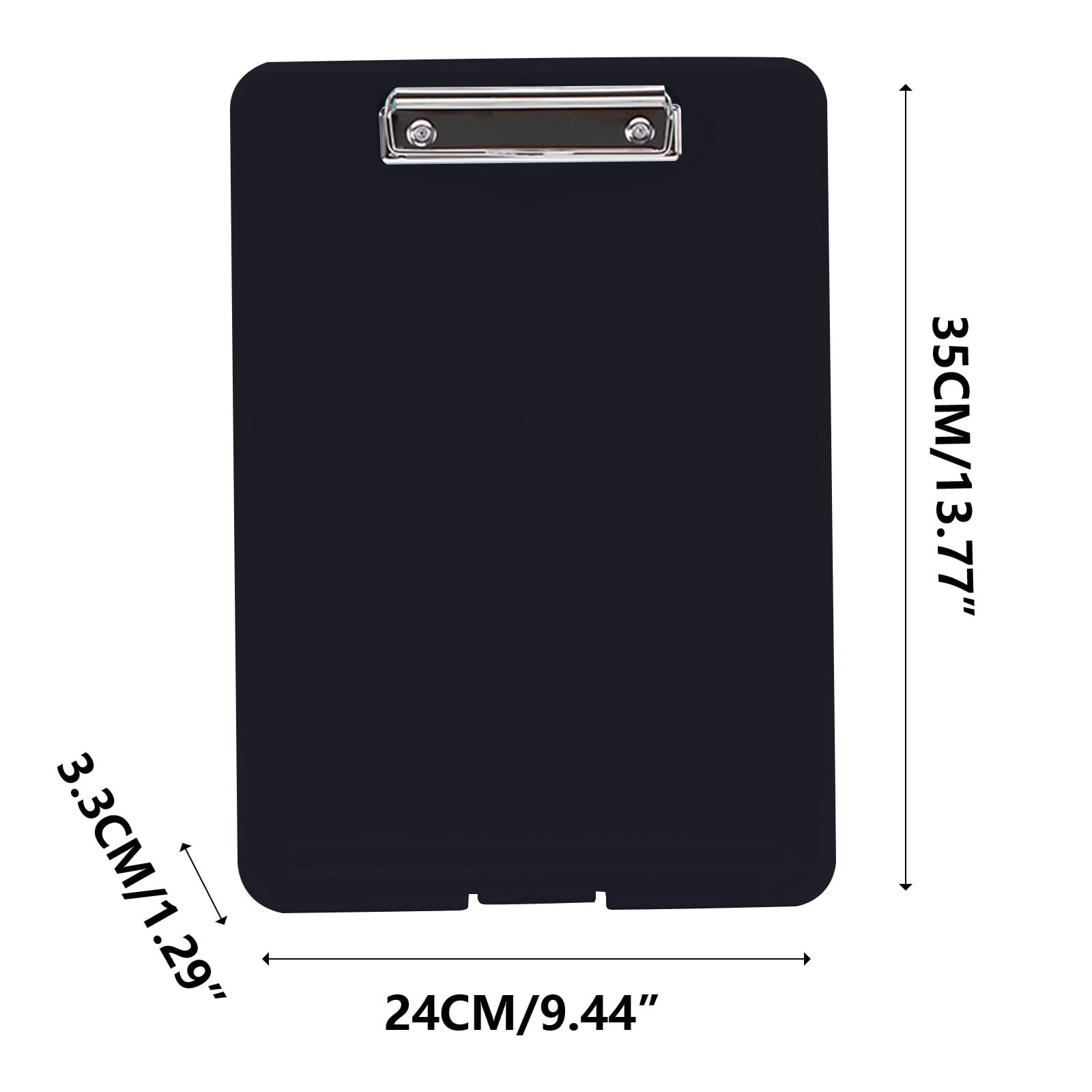 Needhep Plastic Storage Clipboard Document Organizer With Handle ...