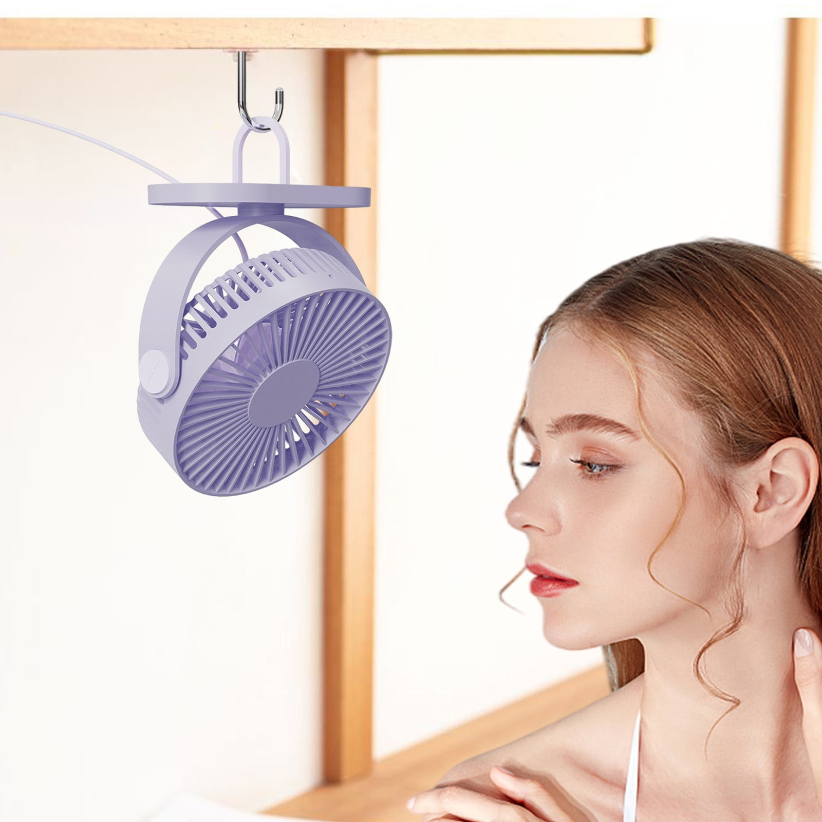 Needhep Small Powerful Usb Desk Fan,Small Room Fans for Bedroom, Desk ...