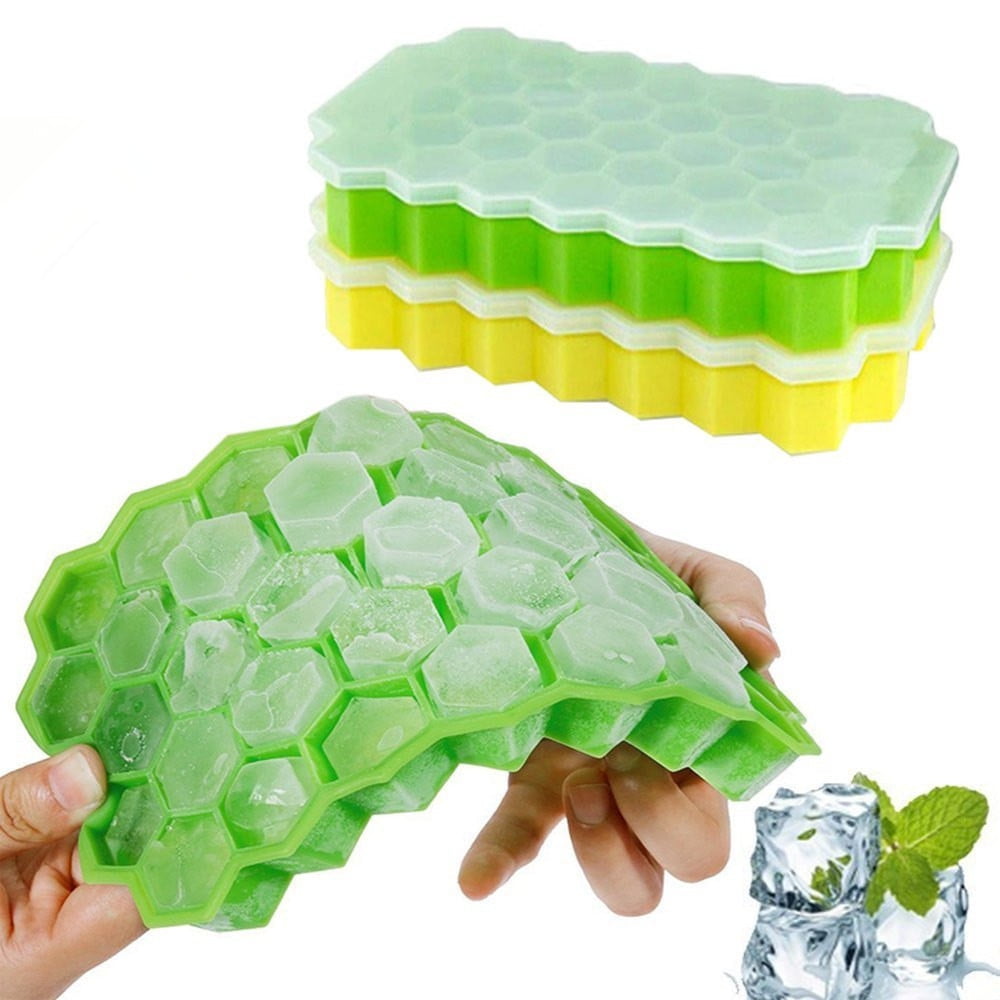 Needhep Stackable Ice Tray With Storage Ice Bucket KitsCocktail Ice ...