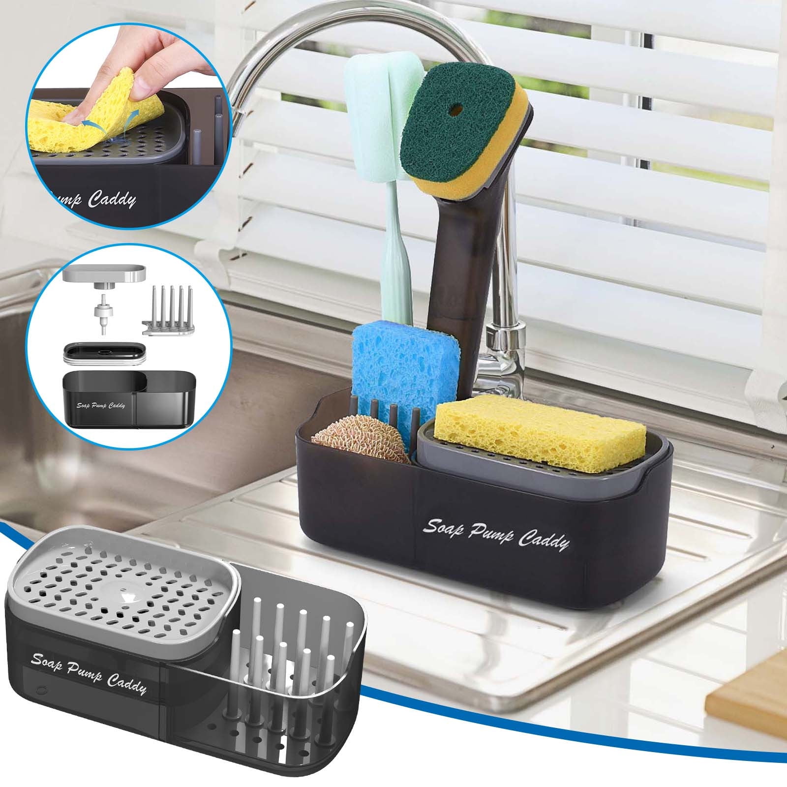 Needhep Stackable Small Storage Bin With Latching Lid Independence Day ...