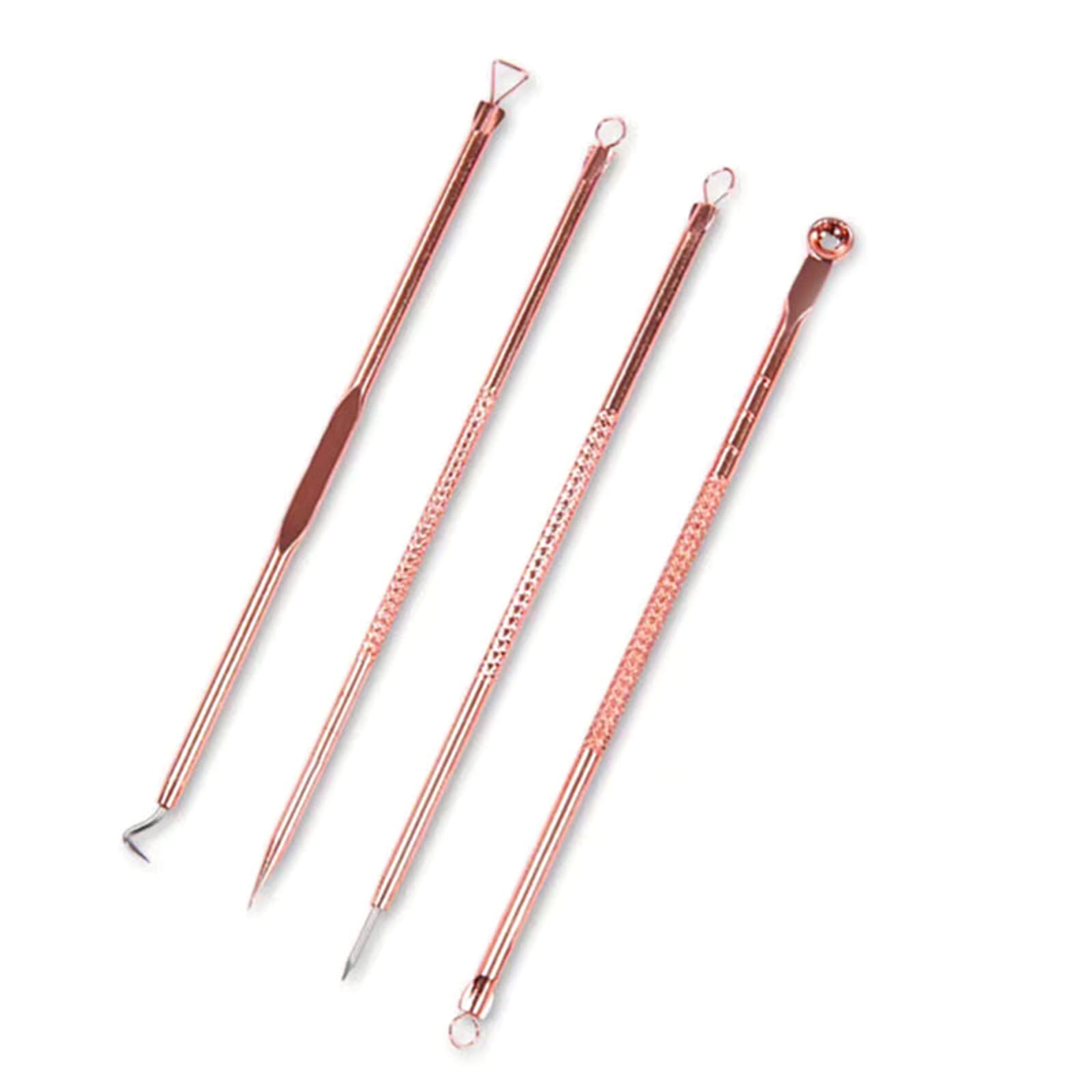 Needle,4pcsset Removal Tool Pimple Care Cleaner Tool Head Pore Tool Kit ...