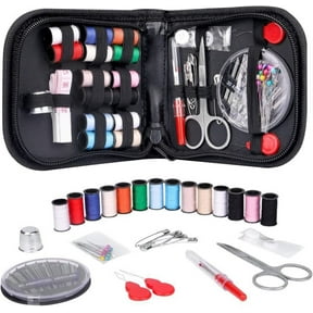 126 Pcs Sewing Kit, Portable Sewing Thread with Needle and Thread Kit ...