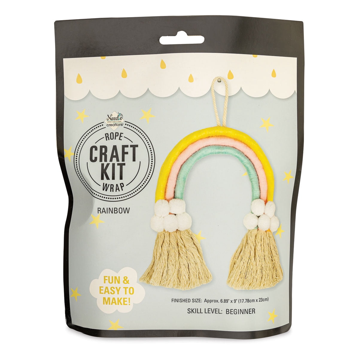 Needle Creations DIY Rainbow Rope Wrap Craft Kit - Walmart.com