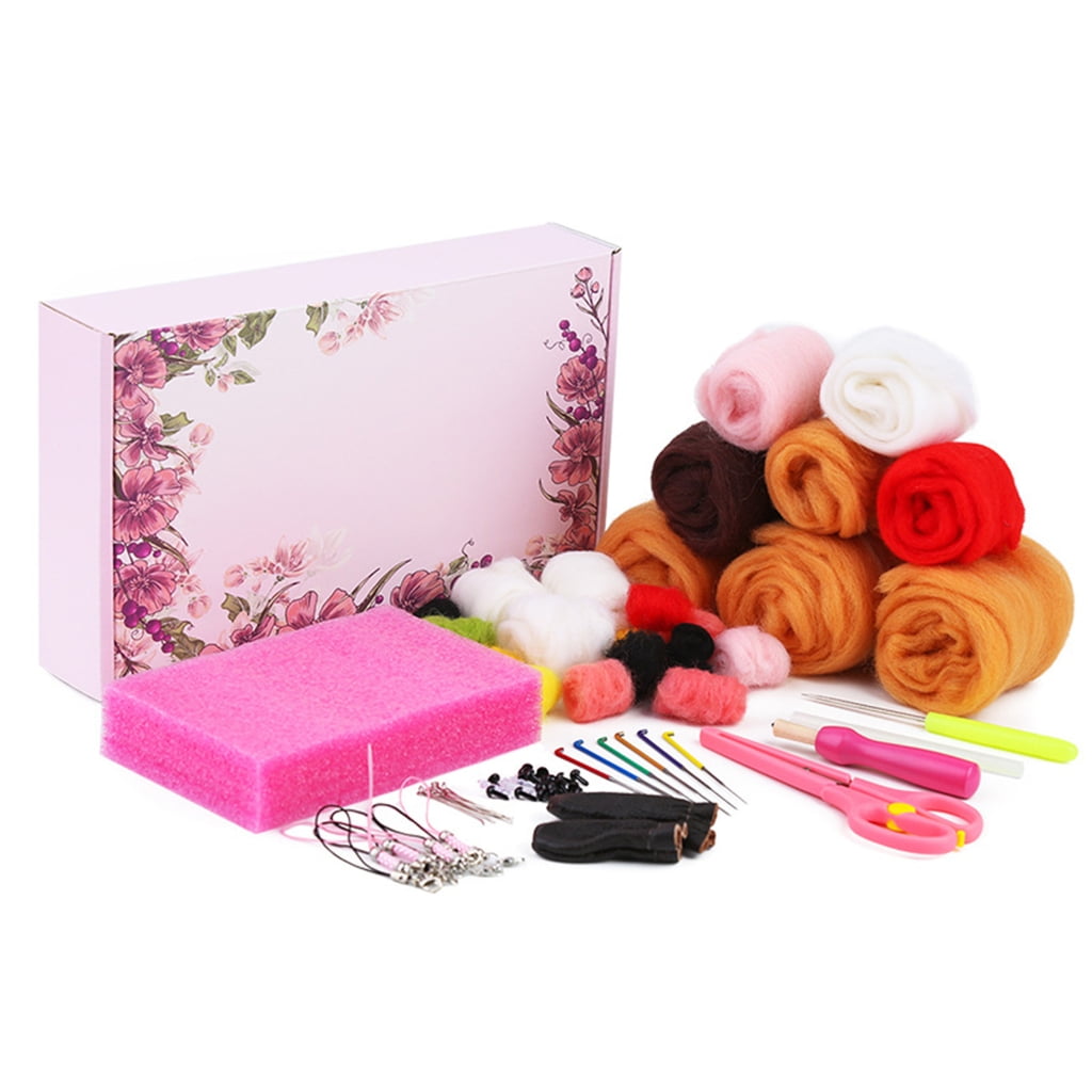 Needle Felting Starter Kits Animal Needle Felting Set with Felting Tool ...