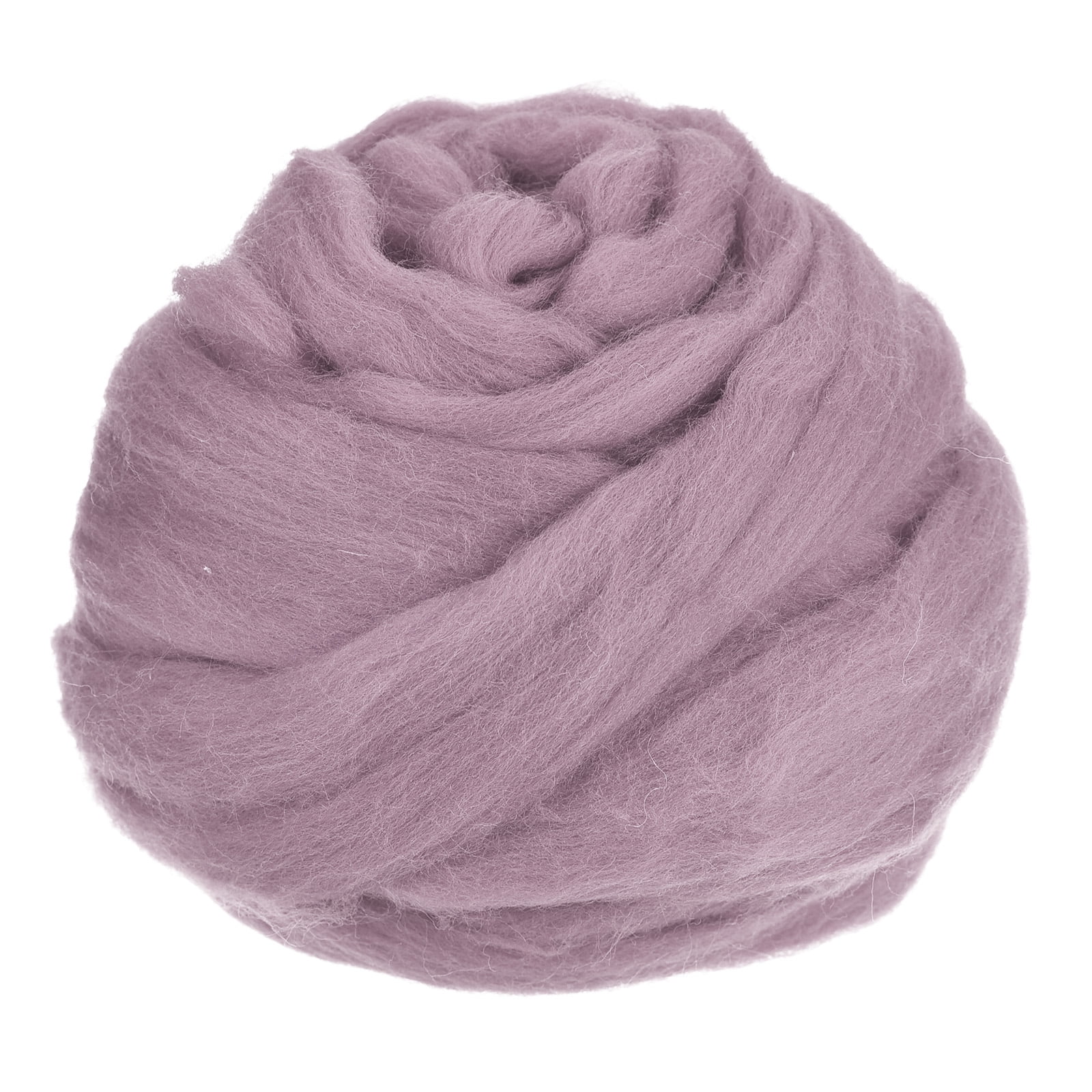 Needle Felting Wool, 3.5Oz Nature Fibre Wool Yarn Roving for Wet ...