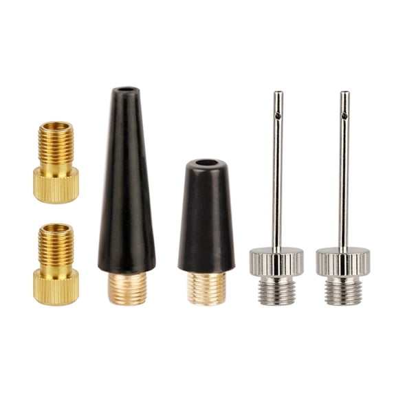 Needle Inflating Sphere Tyre Pumps Adapter Set Bicycles Valves Adapter ...