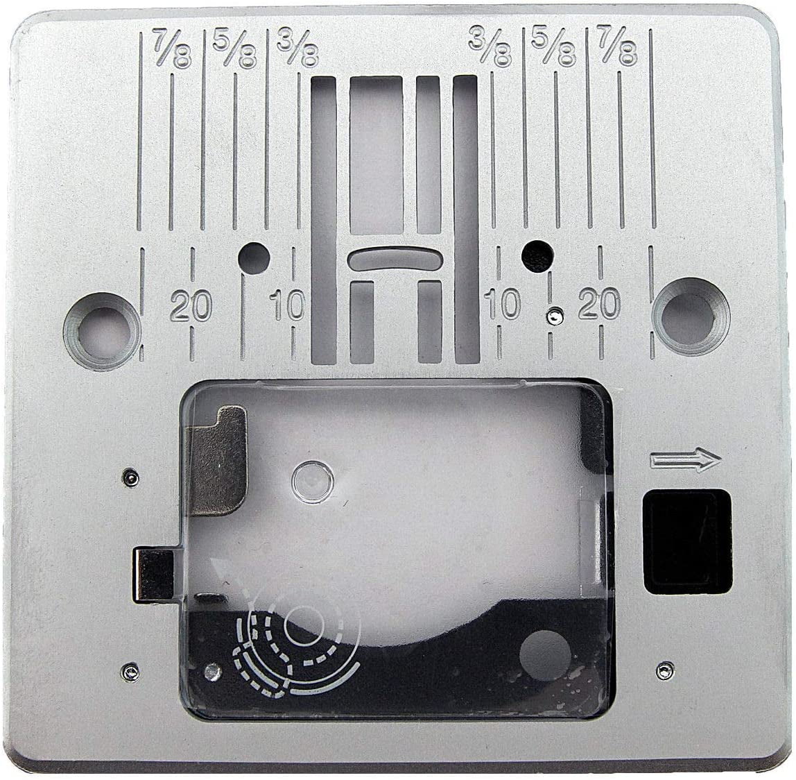 Needle Plate with Cover Plate 416472401 for Singer Heavy Duty 4411 ...