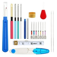 Haofy Embroidery Felting Needle Punch Pen with 2 Spring Needles Set ...