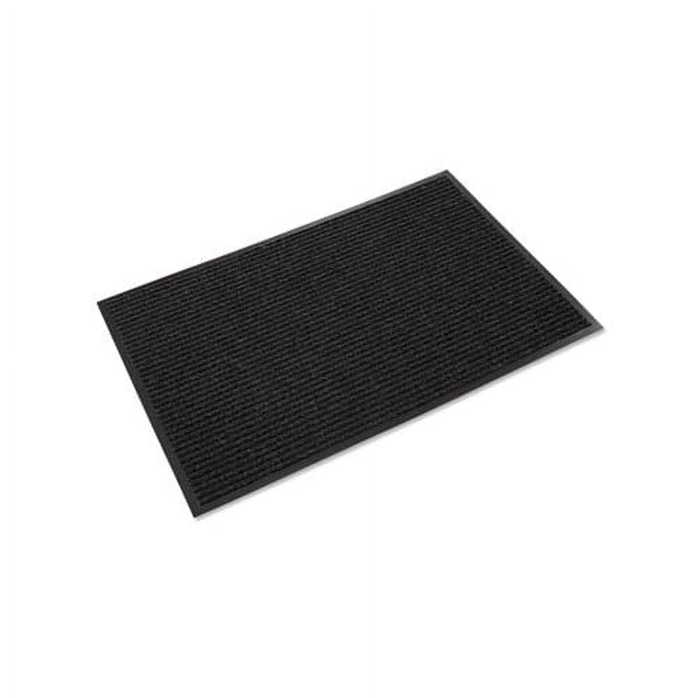 Needle Rib Wipe and Scrape Mat Polypropylene, 36 x 60, Charcoal ...