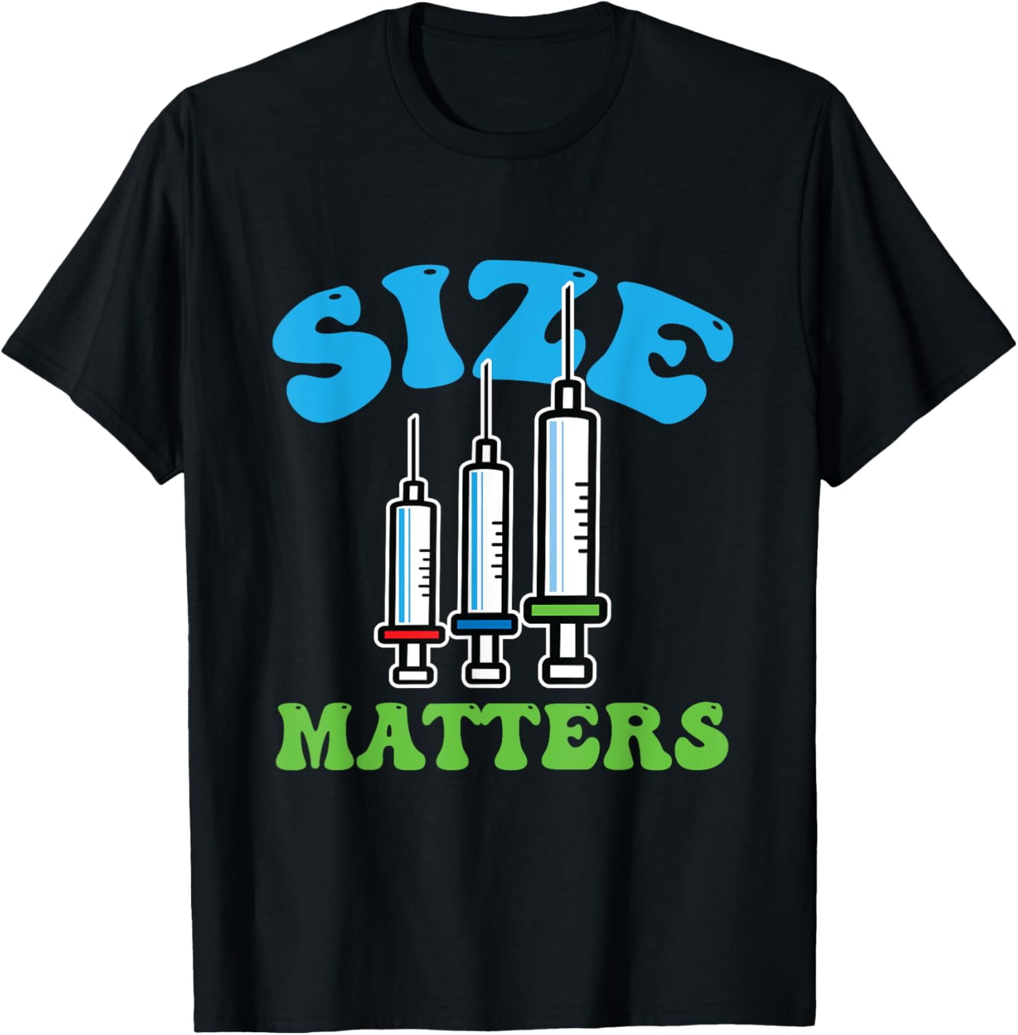 Needle Size Matters Nursing CNA T-Shirt - Walmart.com