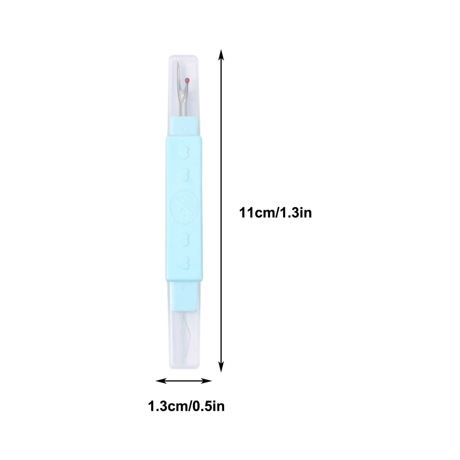 Needle Threader Sewing Assistant Tool Kit 2-In-1 Needle Threader & Seam ...