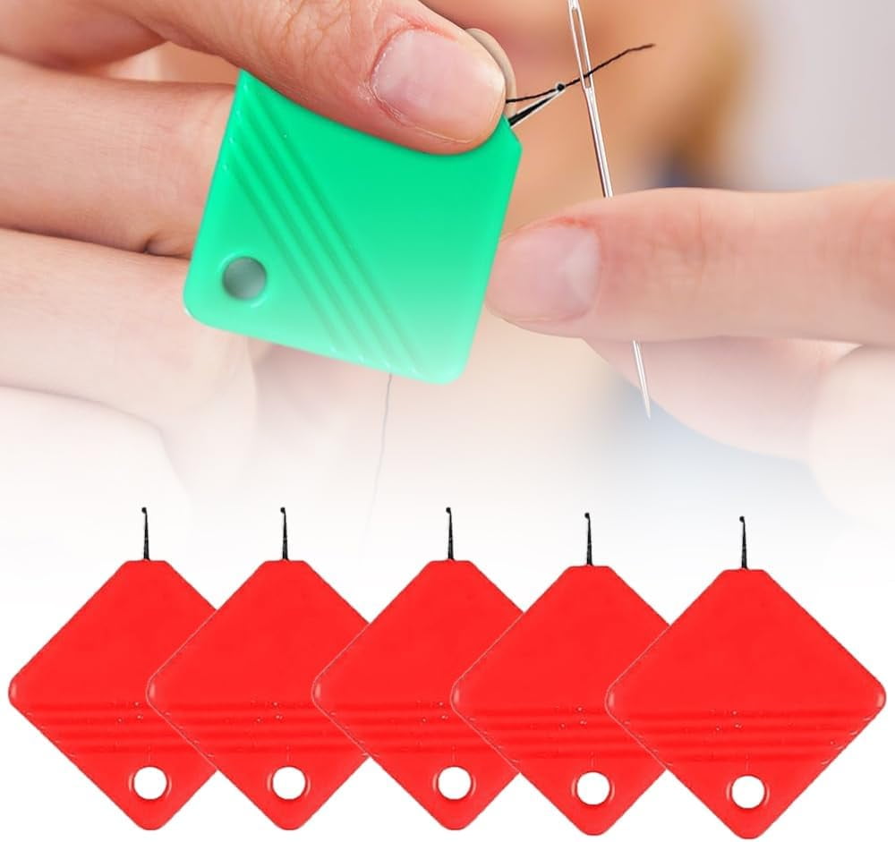 Needle Threaders, 2025 New Square Plastic Needle Threaders for Hand ...