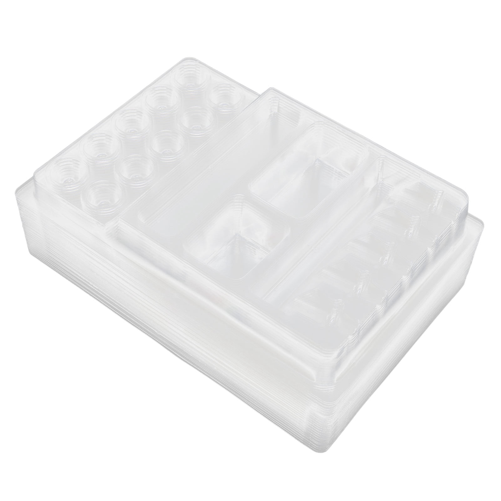 Needle Tray, 25pcs Disposable Ink Cup Tray Professional Plastic Needle ...