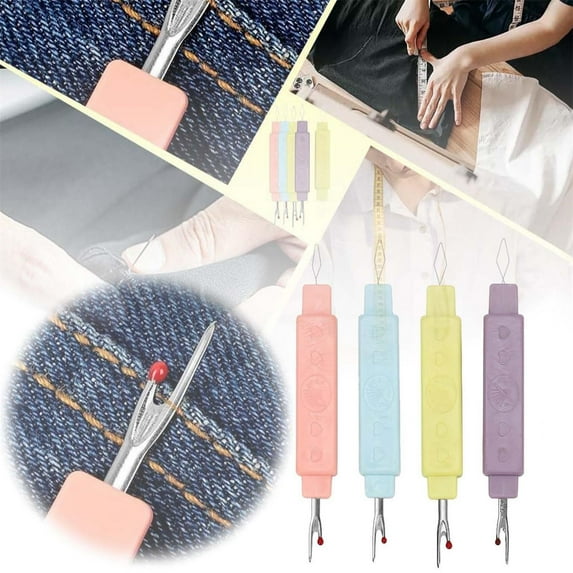 Needle and Thread Kit 2 In 1 Threader Thread Remover Portable Household ...