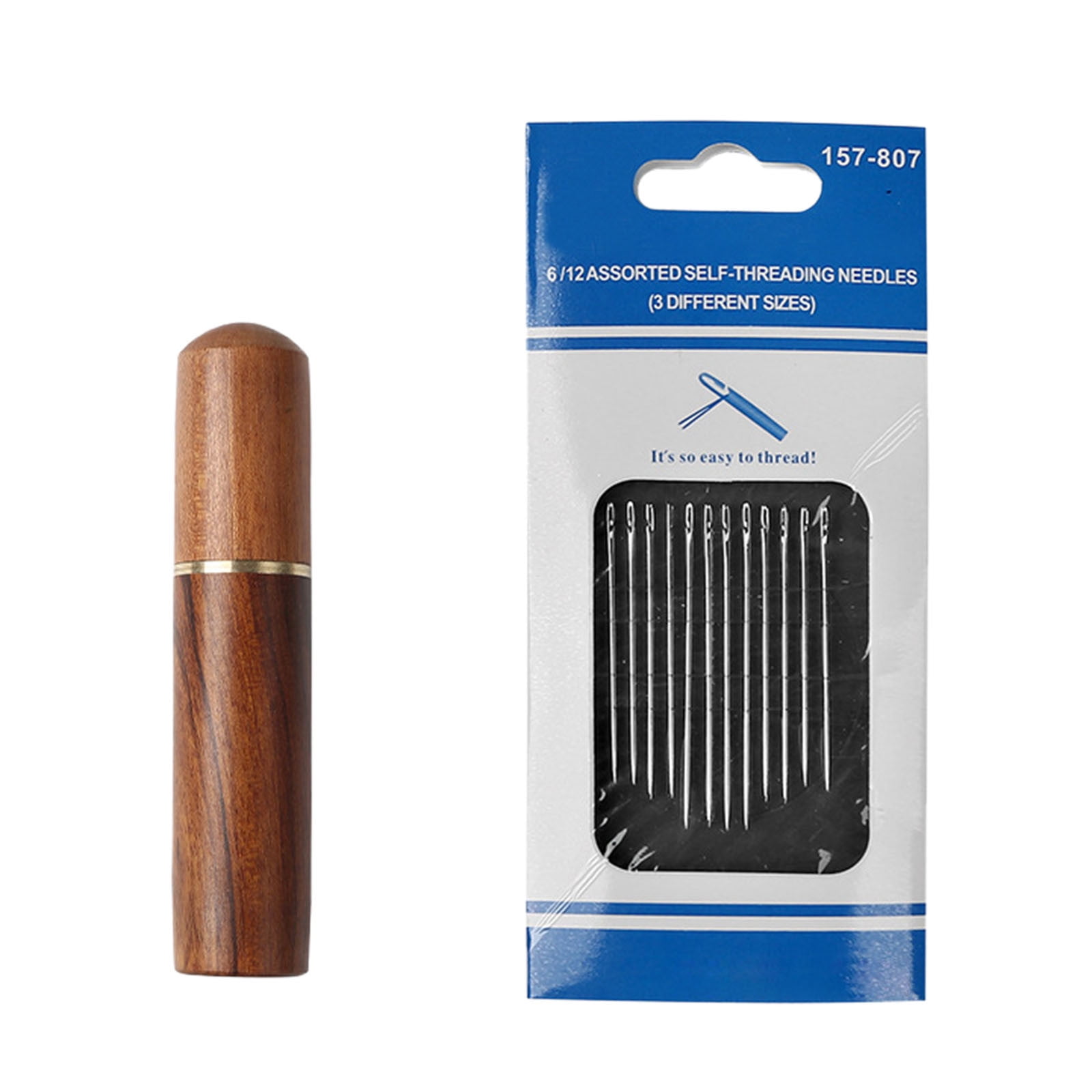 Needle and Thread Kit for Hand Sewing and DIY Embroidery Self Threading ...