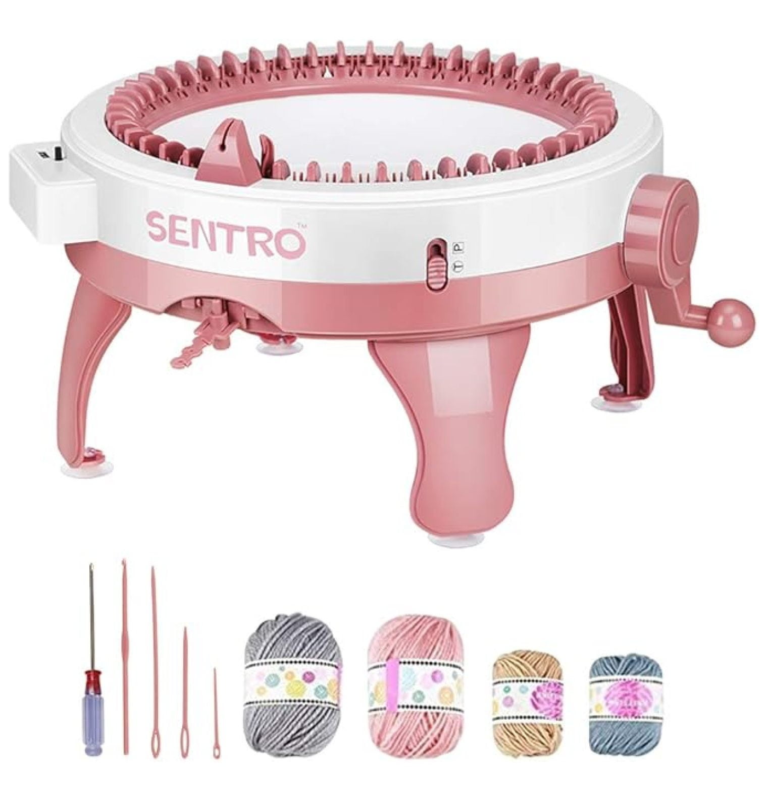 Needles Knitting Machine, King Size Smart Weaving Loom Knitting Loom ...