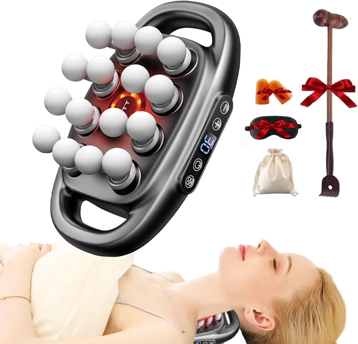 Needsary Massager - 2025 New 16-Drive 8-Head Massage Gun Set, 8 Head ...