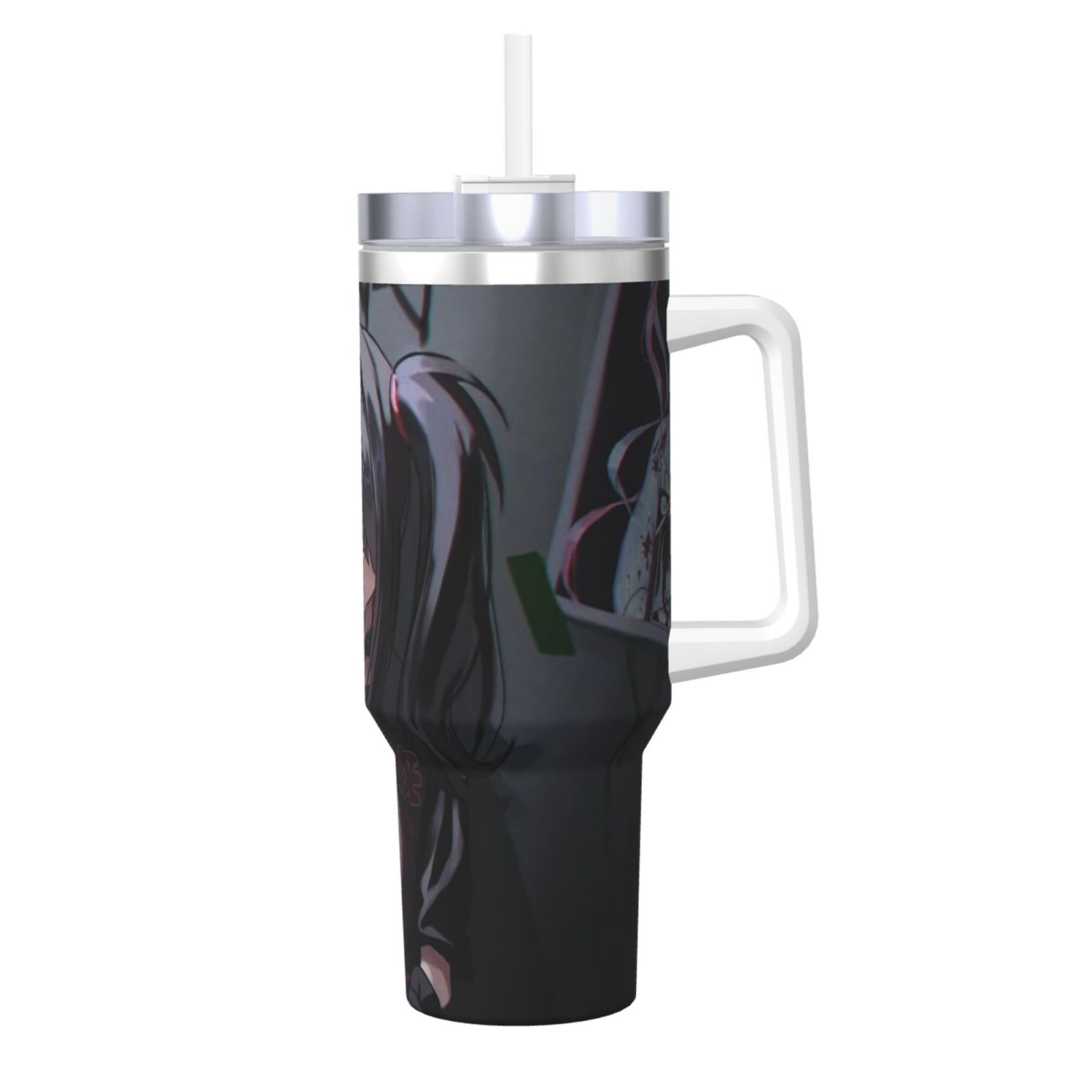 Needy Streamer Overload 40OZ Ice Mug with Handle Durable Insulated Mug ...