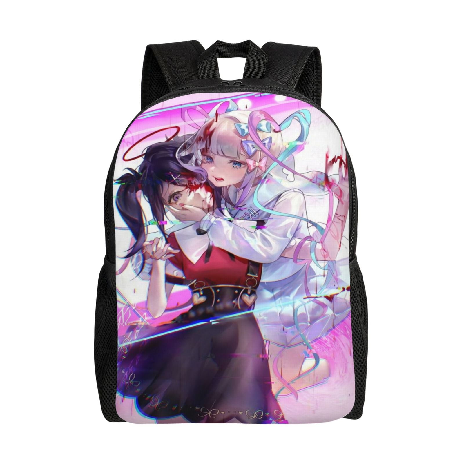 Needy Streamer Overload Backpack, 3D Printed Cartoon Laptop Bag Bookbag ...