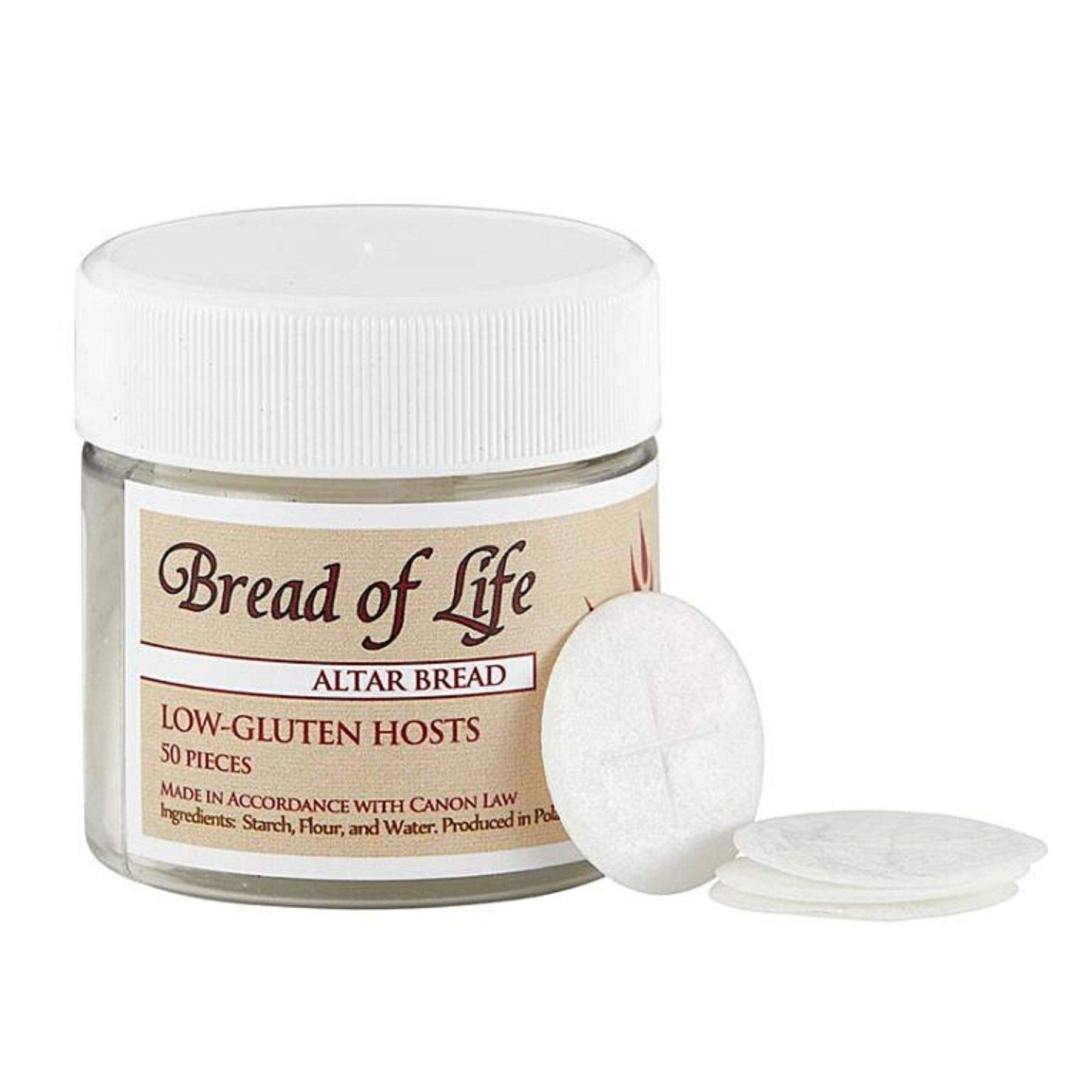 Needzo Altar Bread for BDF32 Catholic Mass Communion, Low Gluten Host ...