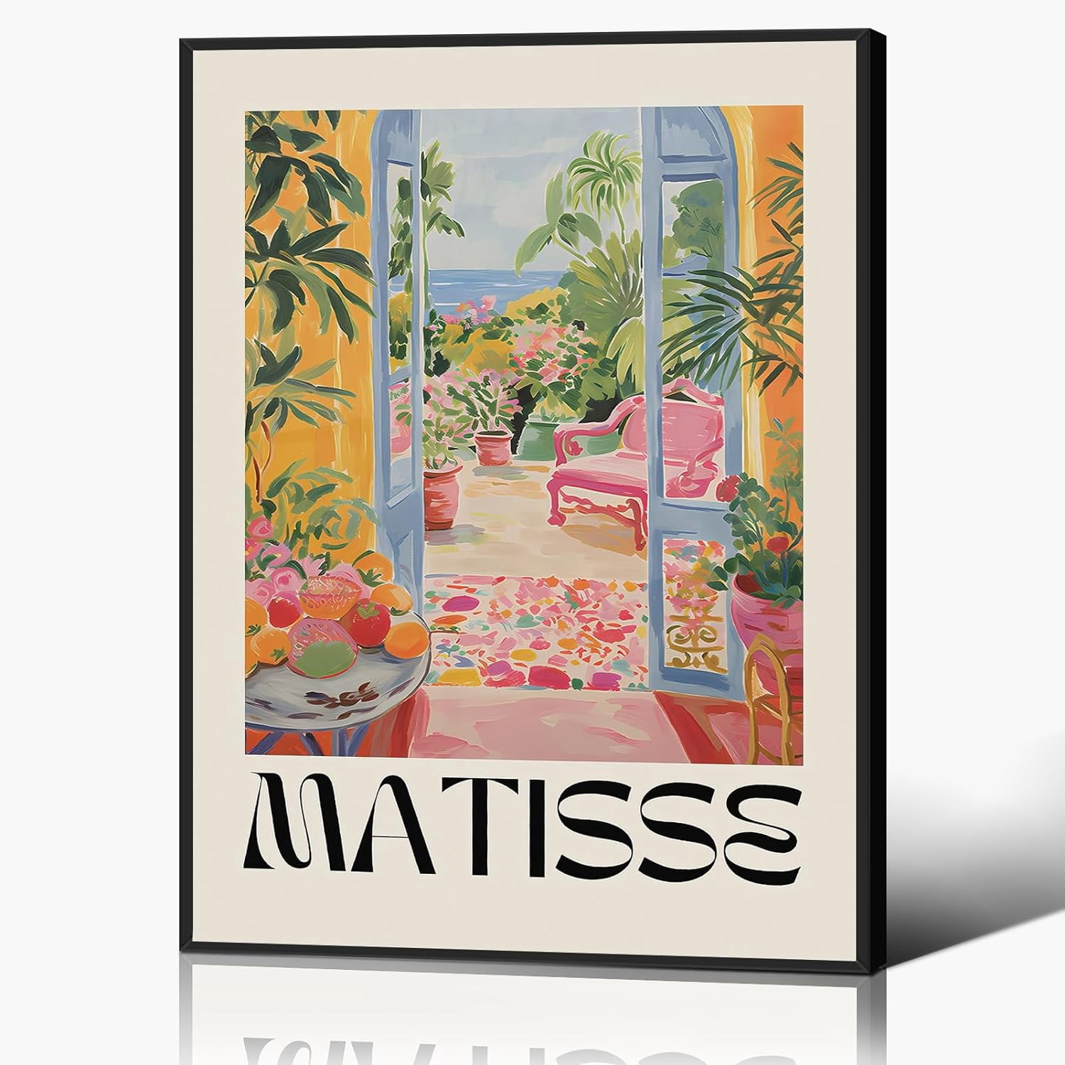 Neejaold Vintage Henri Matisse Canvas Wall Art Prints, Classic Matisse ...