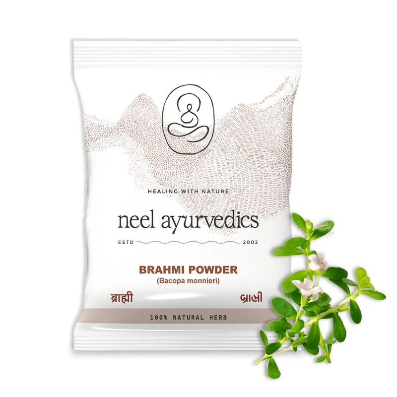 Neel Ayurvedics Brahmi (Bacopa monnieri) Powder | ब्राह्मी पाउडर ...