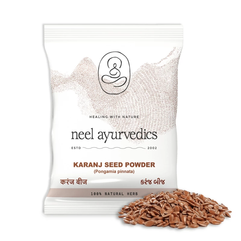 Neel Ayurvedics Karanj Beej Churna / Karanj Seeds Powder / Pongamia ...