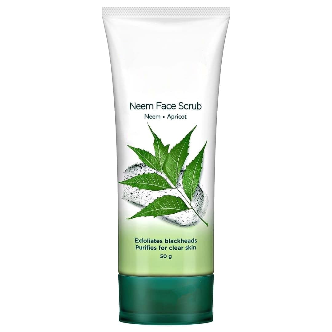 Neem Face Scrub Removes Tan Pimples Dark Spots Dirt Glowing Refresh ...