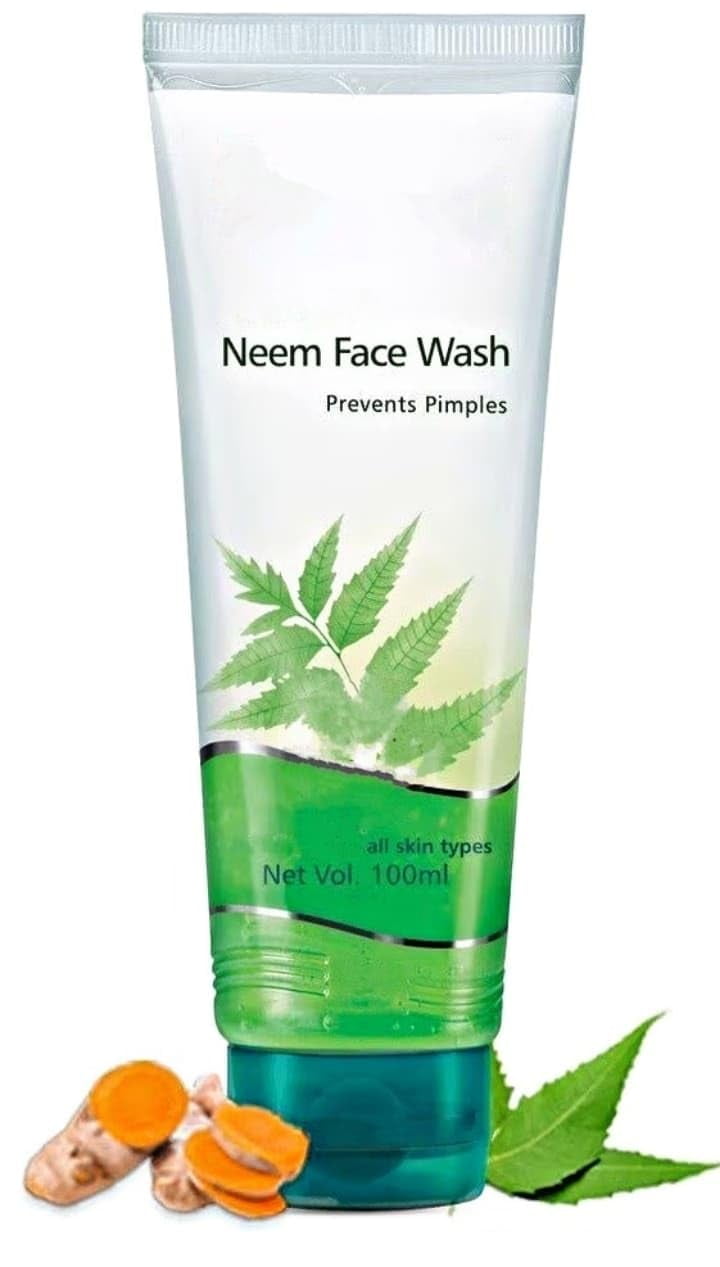Neem Face Wash Removes Pimples Dark Spots Glowing Whitening Skin Good ...