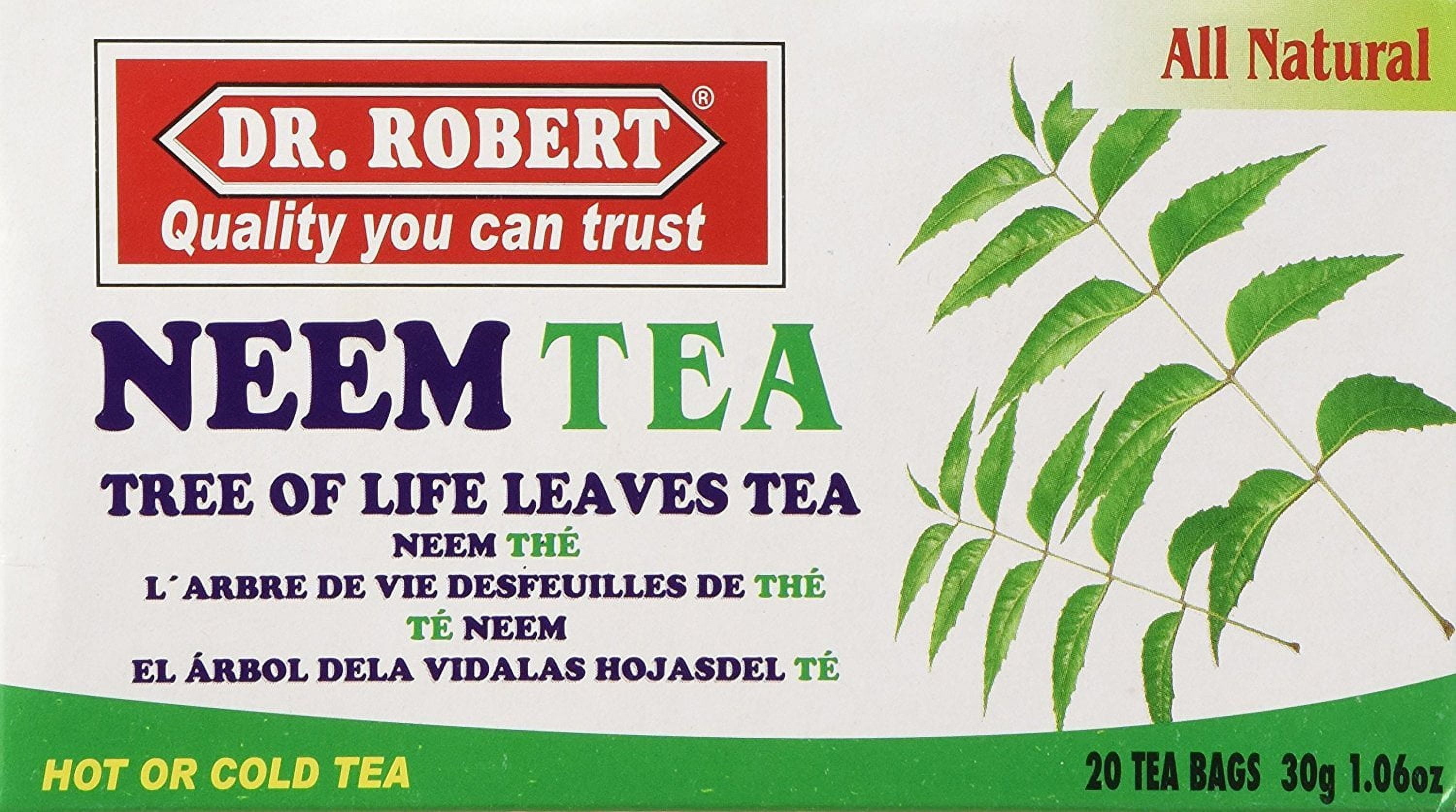 Neem Leaves Tea - 2-Pack (40 Bags) - Walmart.com