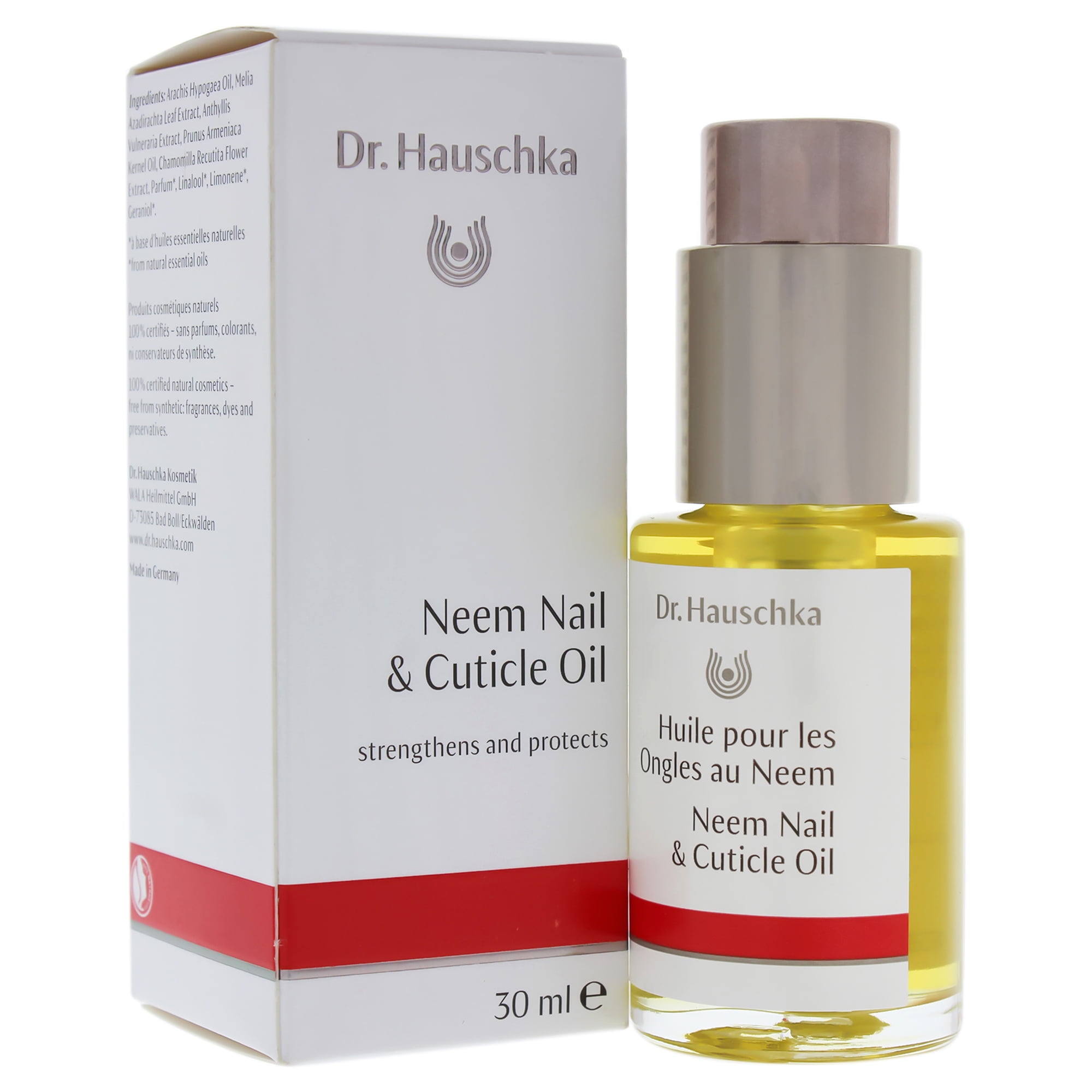 Neem Nail Cuticle Oil By Dr Hauschka For Women 1 Oz Cuticle Oil
