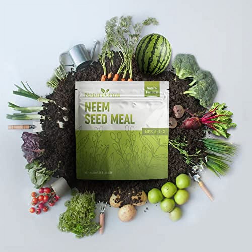 Neem Seed Meal - Organic Fertilizer for Healthy Plant Growth and Soil ...