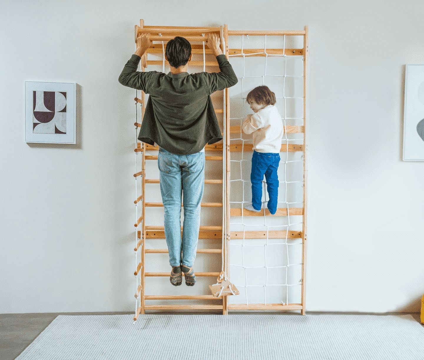 Neem Swedish Wall Ladder - Walmart.com