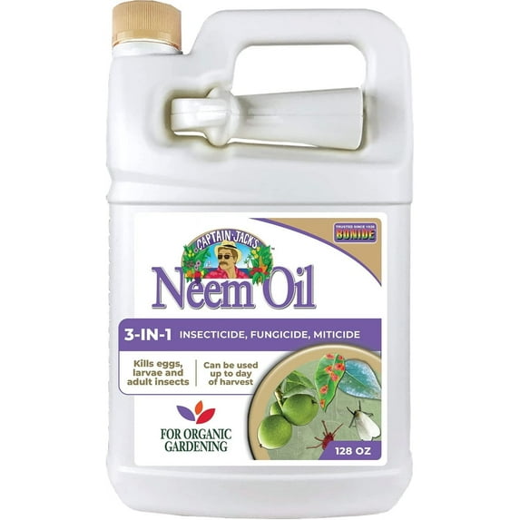 Neem oil, 32-ounce ready-to-use spray, multi-purpose fungicide ...