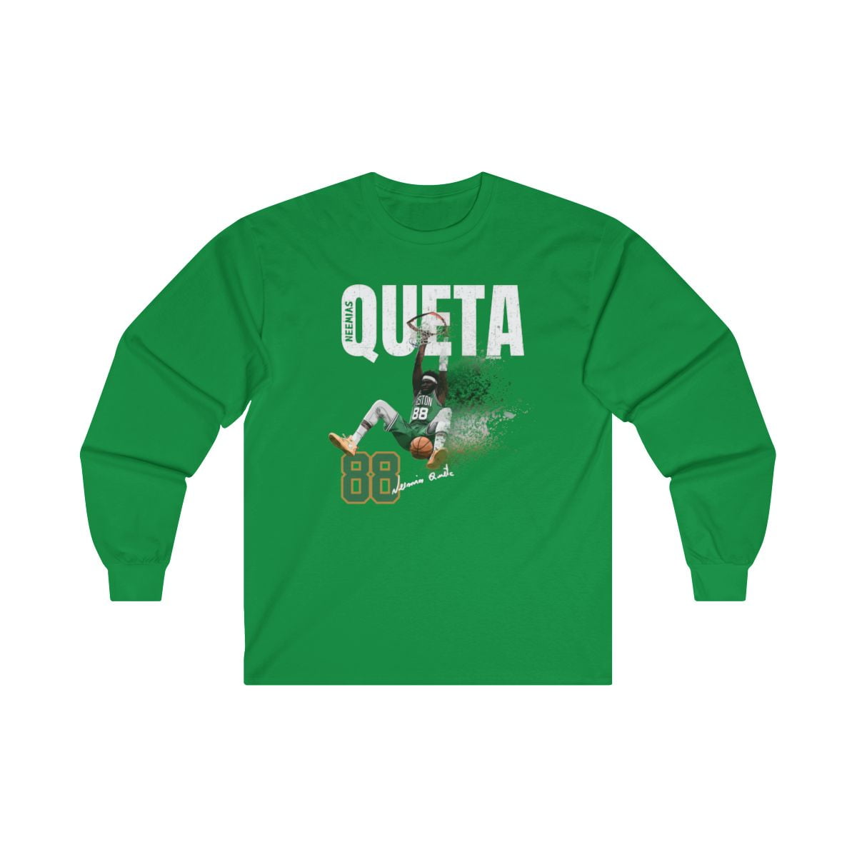Neemias Queta 88 Basketball Cartoon Unisex Ultra Cotton Long Sleeve