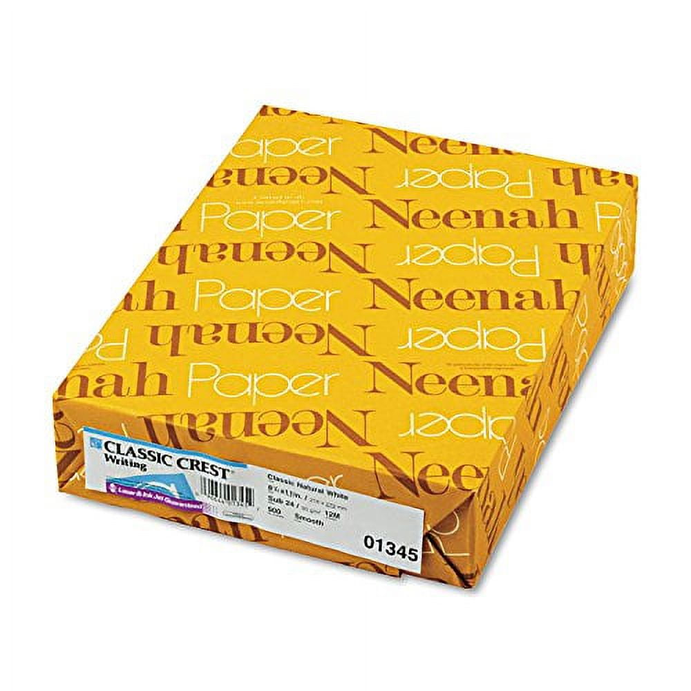 Neenah Paper 01345 CLASSIC CREST Writing Paper, 24lb, 8 1/2 x 11 ...