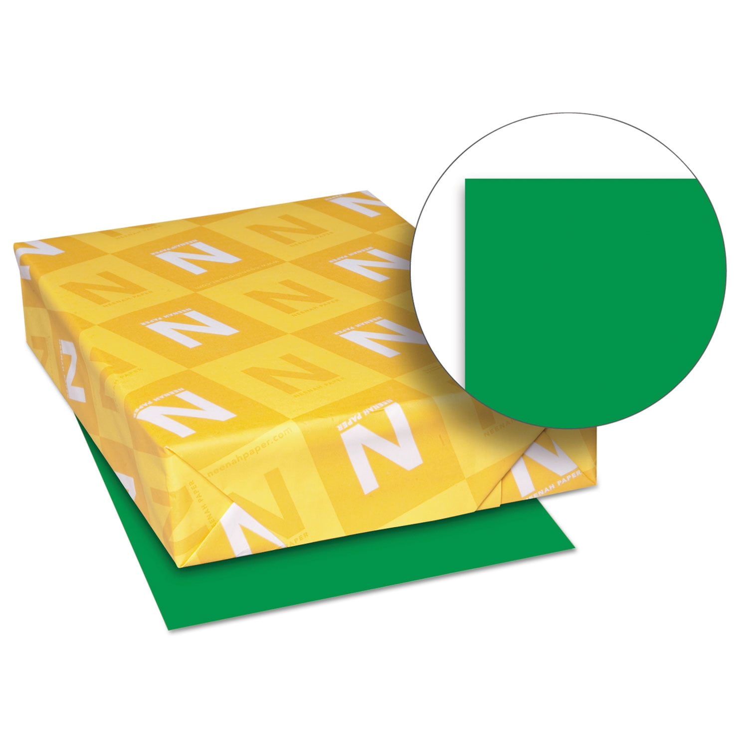 Neenah Paper Exact Brights Paper 8 1/2 x 11 Bright Pine 50 lb 500 ...