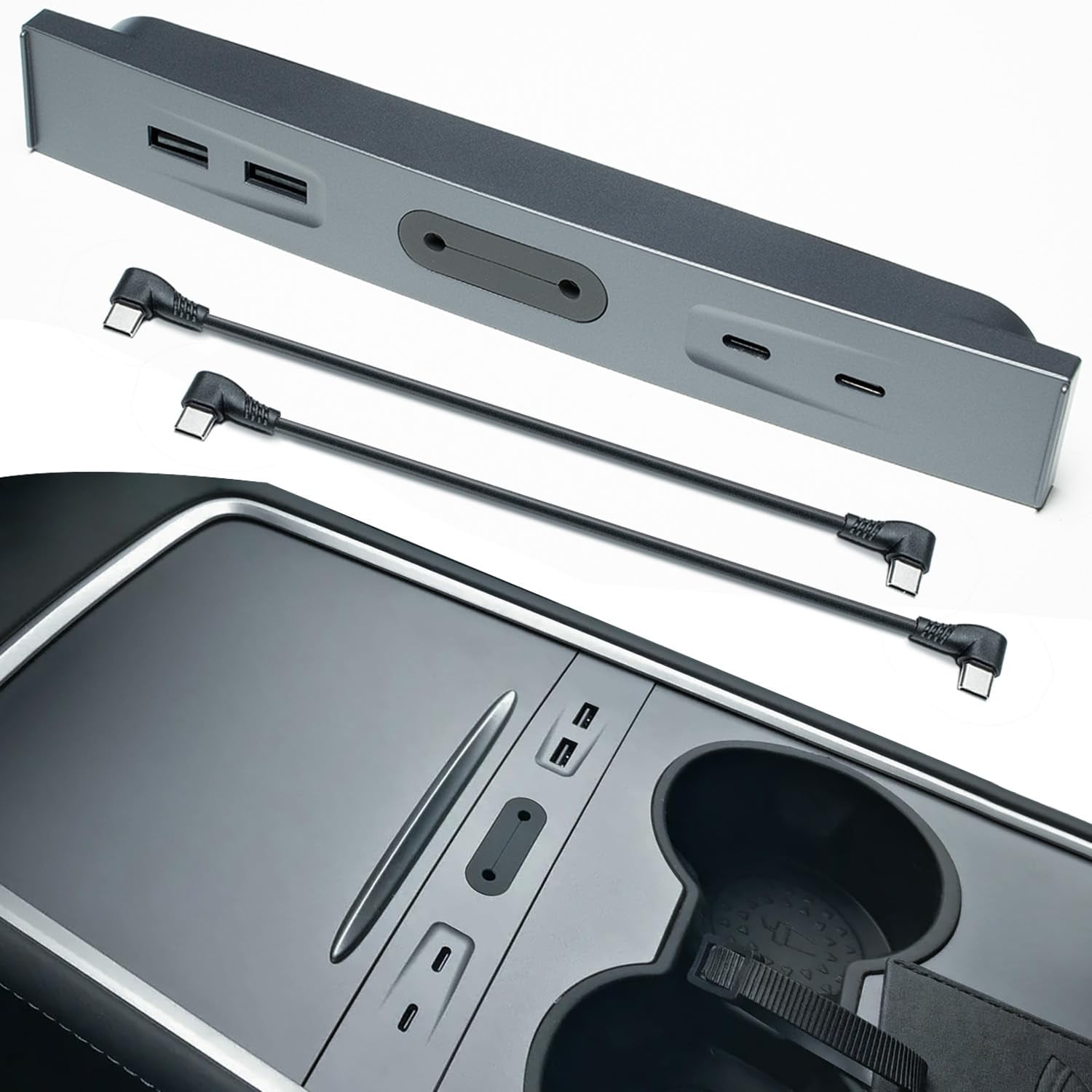 Neentone Tesla Center Console ZS23 USB Hub Docking Station， Multi Port ...