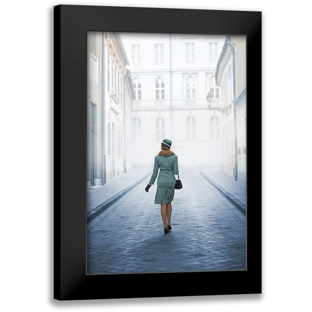 Neer, Ildiko 17x24 Black Modern Framed Museum Art Print Titled - Walk ...